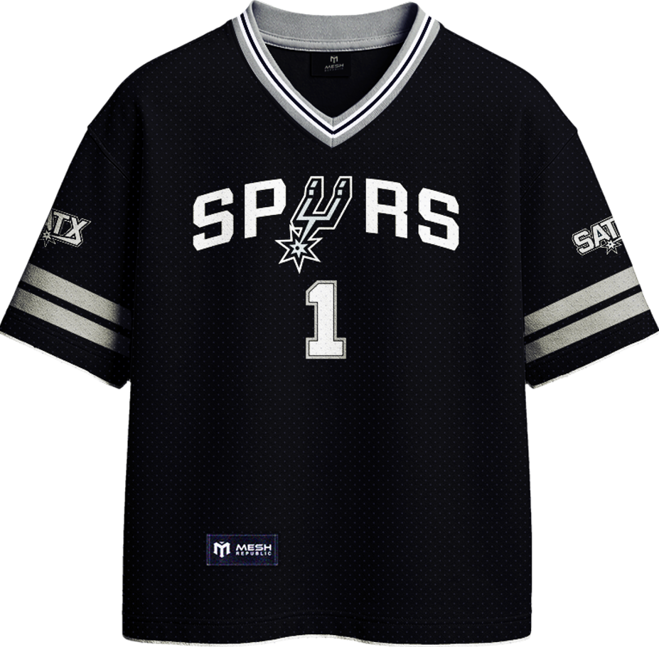Spurs Black – Mesh Republic